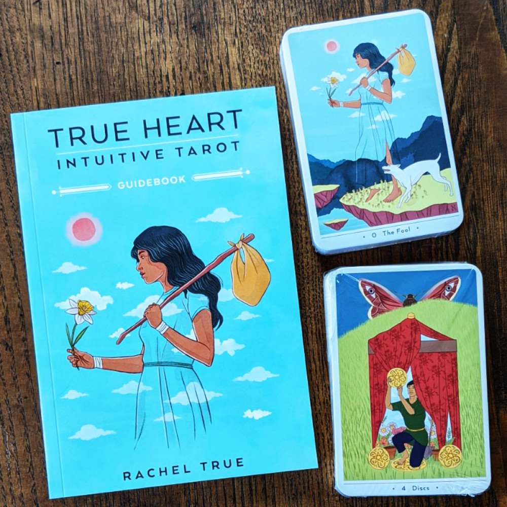 True Heart Intuitive Tarot, Guidebook and Deck by Rachel True