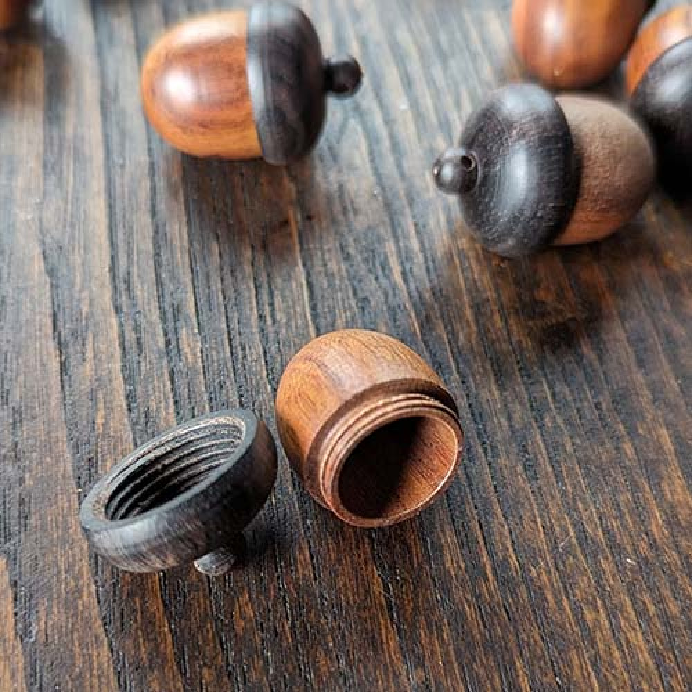 Acorn Trinket Secret Stashes for Tiny Trinkets!