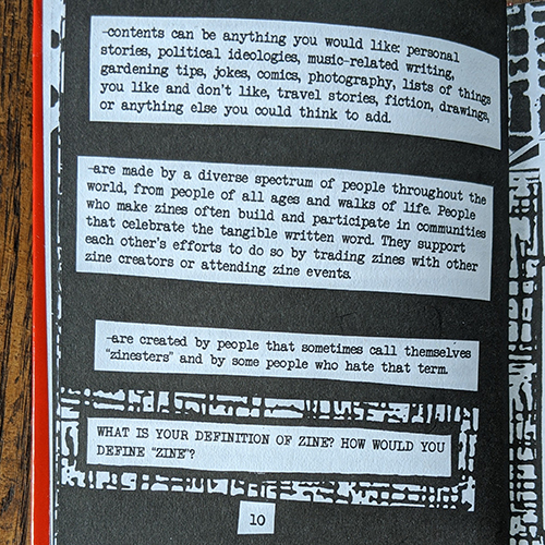 What is a zine?